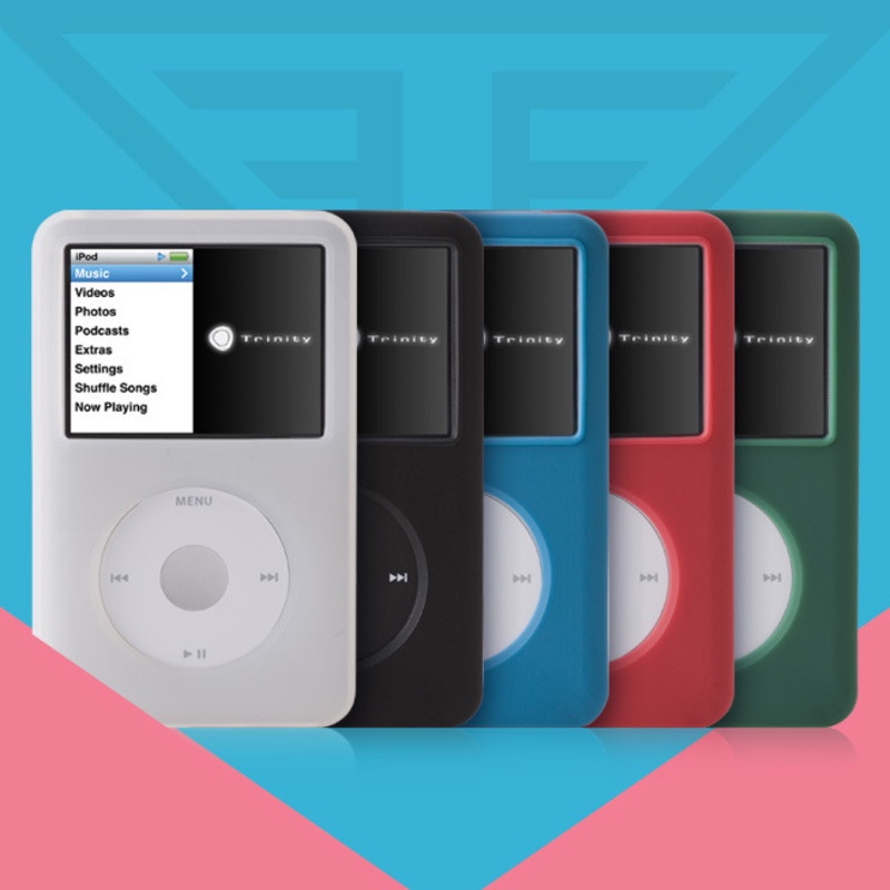 Ốp Điện Thoại Silicon Mỏng Kiểu Cổ Điển Thời Trang Cho IPC 80G/120G/3 Generation 160G iPod ...