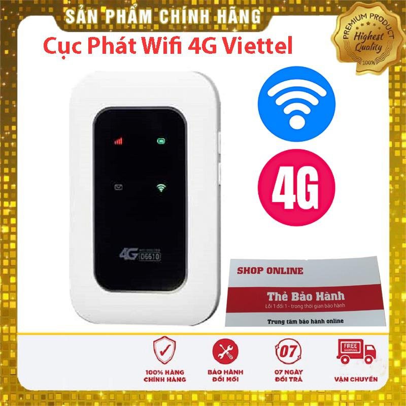 [CHÍNH HÃNG VIETTEL] Router D6610 THIẾT BỊ PHÁT WIFI KHÔNG DÂY MINI BẢN ...