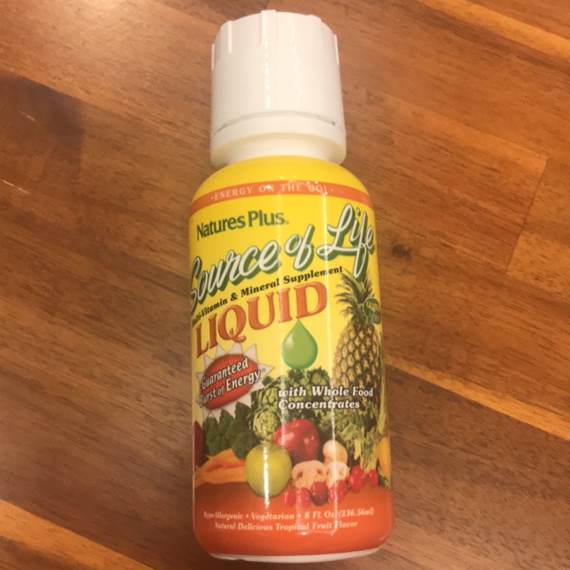 Nature's Plus, Source of Life, Liquid Multi-Vitamin & Mineral ...