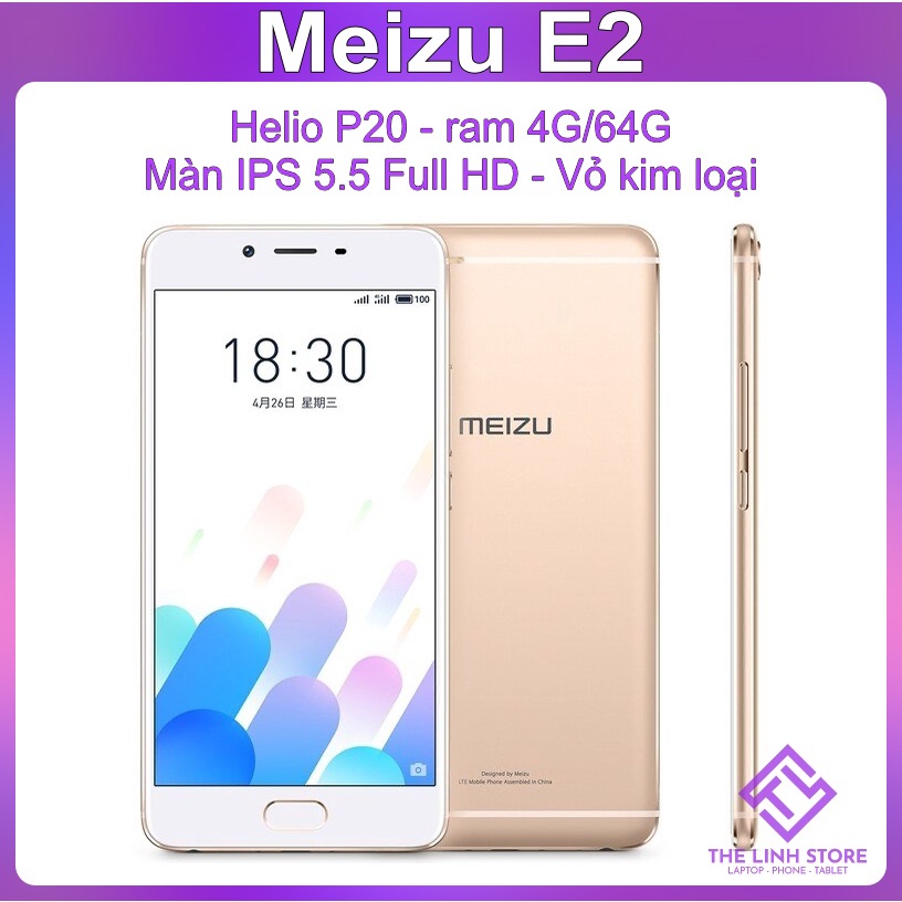 Điện thoại Meizu E2 (M2E) màn 5.5 có tiếng Việt - Helio P20 ram 4G 64G | Shopee Việt Nam