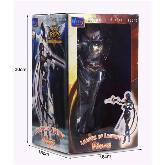 FIGURE PVC LOL FIORA MÔ HÌNH NHÂN VẬT NỮ GAME 20CM BL | Shopee Việt Nam