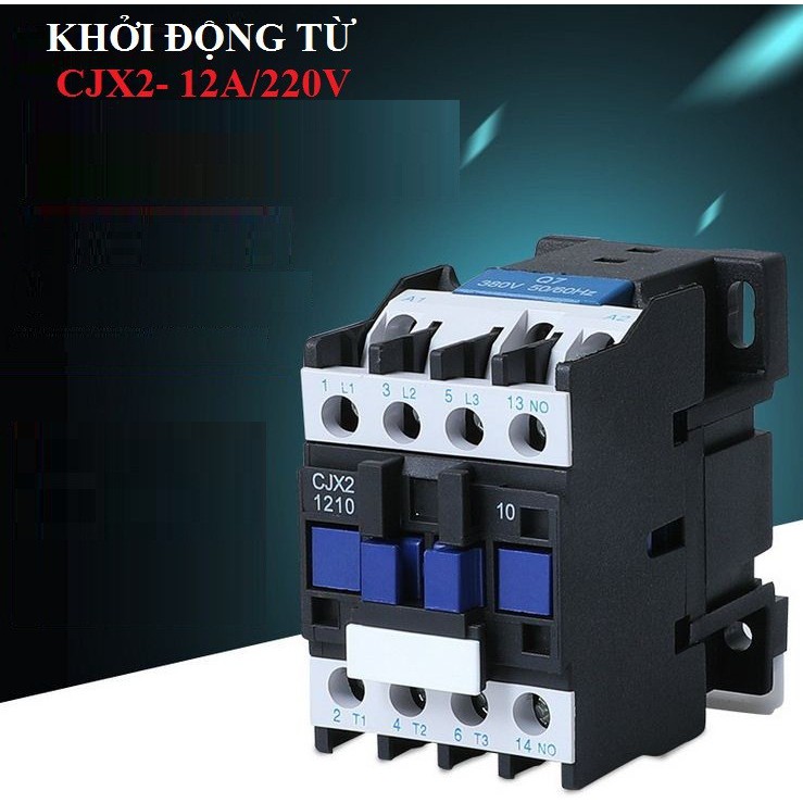 Khởi động từ contactor CJX2 12A 18A 25A 32A/220V | Shopee Việt Nam