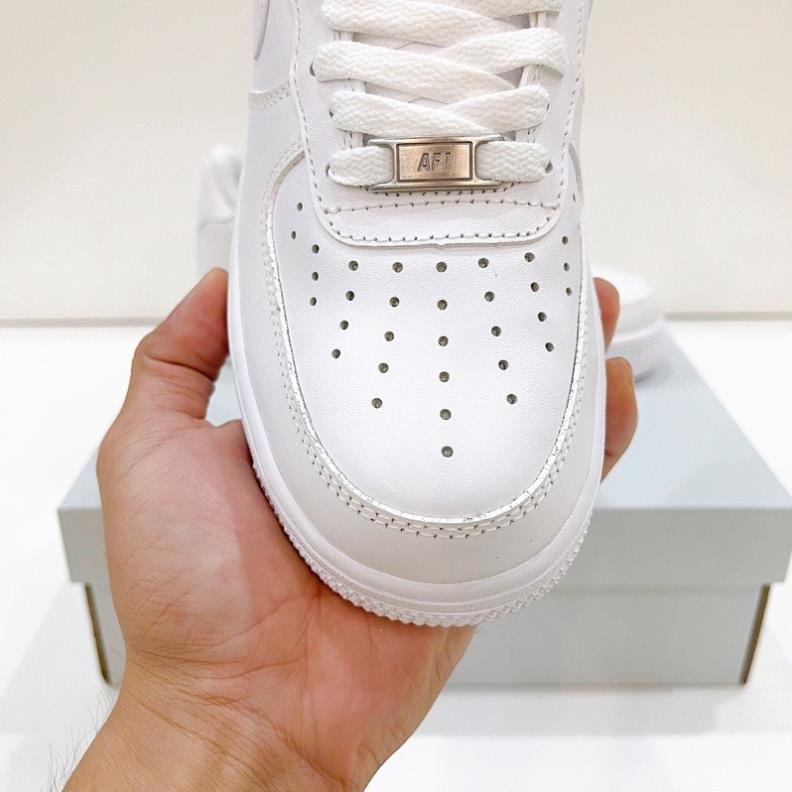 Giày Sneaker Air Force 1, AF1 trắng bản chuẩn Trung full phụ kiện tặng ...