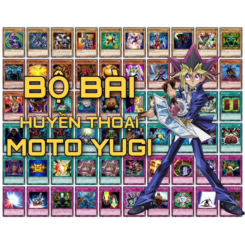 BÀI IN YUGIOH ] Deck moto yugi 72 lá | Shopee Việt Nam