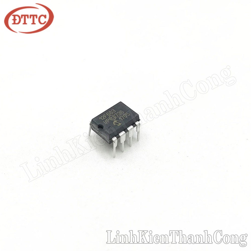 PIC12F683-I/P ic chính hãng 8 chân - DIP8 | Shopee Việt Nam