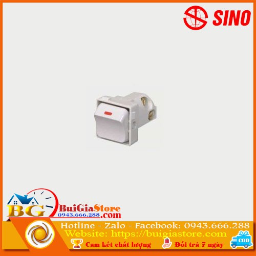 Công tắc 1 chiều dùng chung cho S18A - S19 - S186 (Sino - Vanlock ...