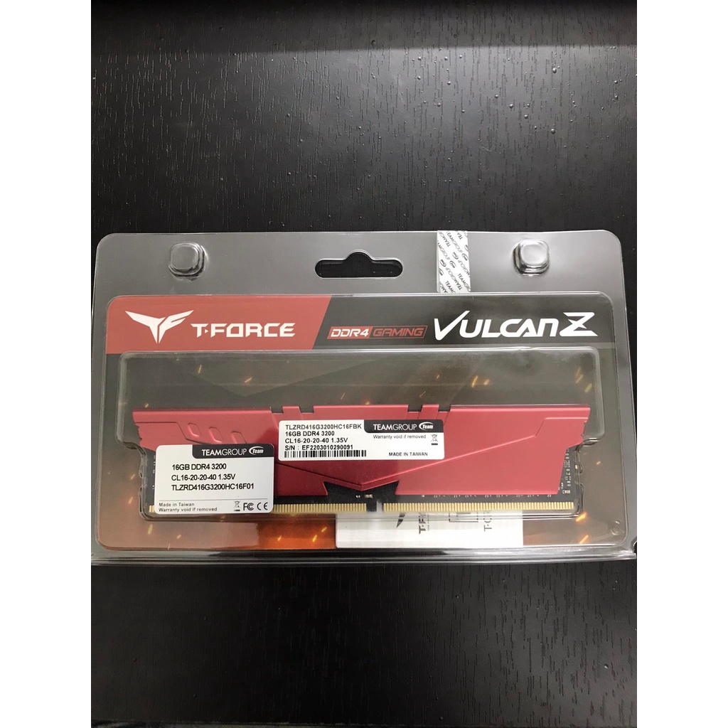 RAM TEAM VULKAN Z 16GB D4/3200 ( đỏ) | Shopee Việt Nam