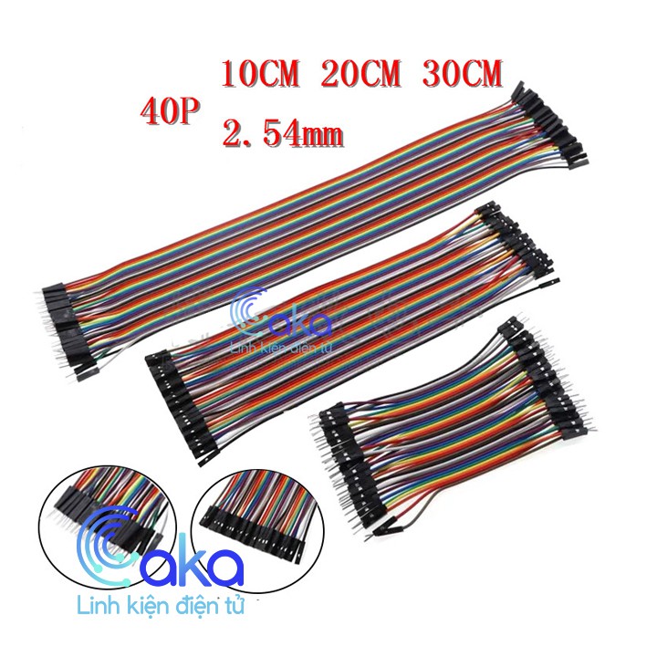 Dây Cắm Breadboard 40P 10–30cm – Dây Test Mạch Tiện Lợi | Shopee Việt Nam