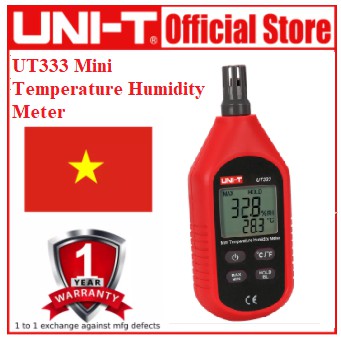 Uni-T Máy Đo Nhiệt Độ Và Độ Ẩm UT333/333BT Mini Màn Hình Lcd Có Đèn Nền ...