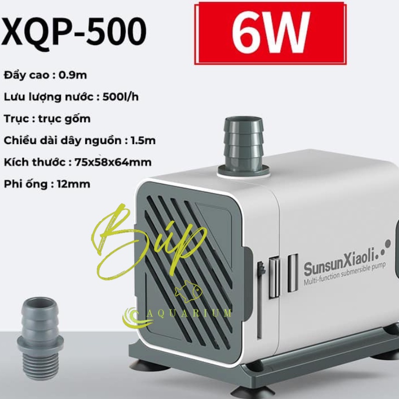Máy bơm chìm bể cá SUNSUN XIAOLI XQP 500, XQP 1000 ,XQP 1500 , Bơm chìm ...