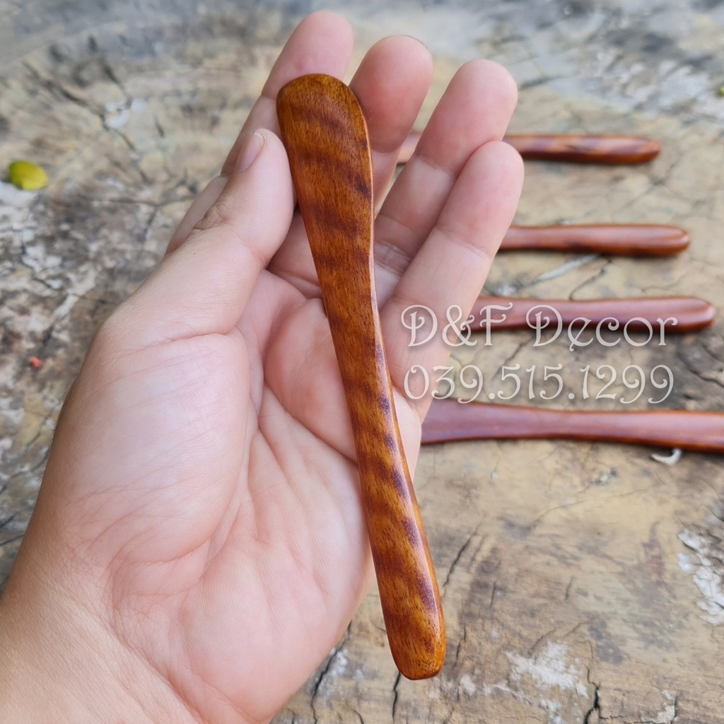 Dao Gỗ D14, Gỗ Nhãn Thân Thiện Môi Trường, Dài 14cm | Shopee Việt Nam