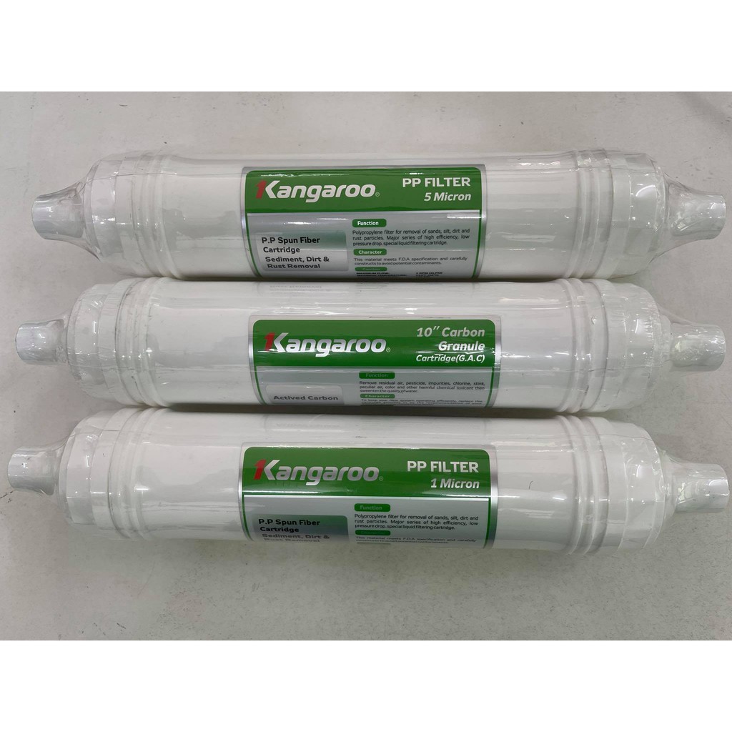 Lõi lọc nước 1,2,3 KG100HK Kangaroo chính hãng | Shopee Việt Nam