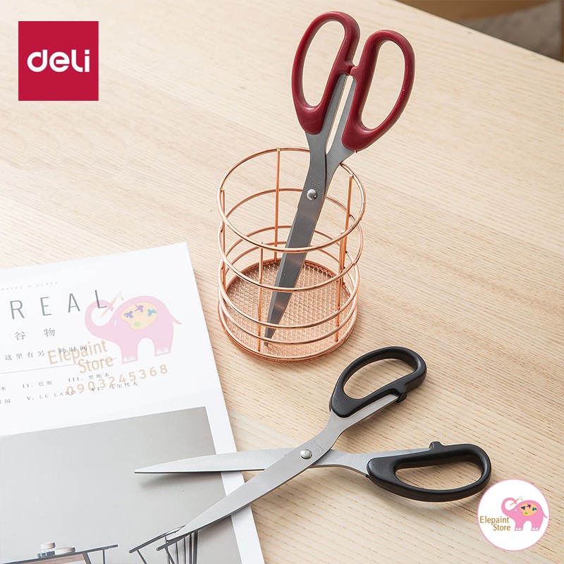 Kéo cắt giấy Deli 6009/6010 | Shopee Việt Nam