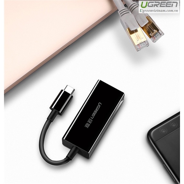 Cáp Chuyển Tín Hiệu USB Type-C Sang Lan Gigabit Ugreen 50307 | Shopee ...
