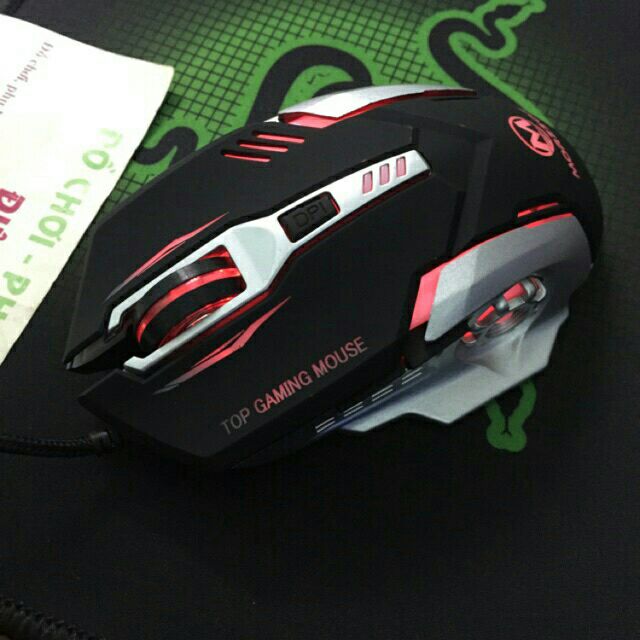 Chuột game LED Morzzor MZ-17 cao cấp (tặng thảm lót chuột) | Shopee ...