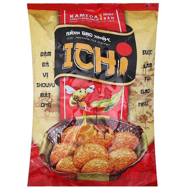Bánh gạo Nhật Ichi vị Shouyu Mật Ong 180g | Shopee Việt Nam