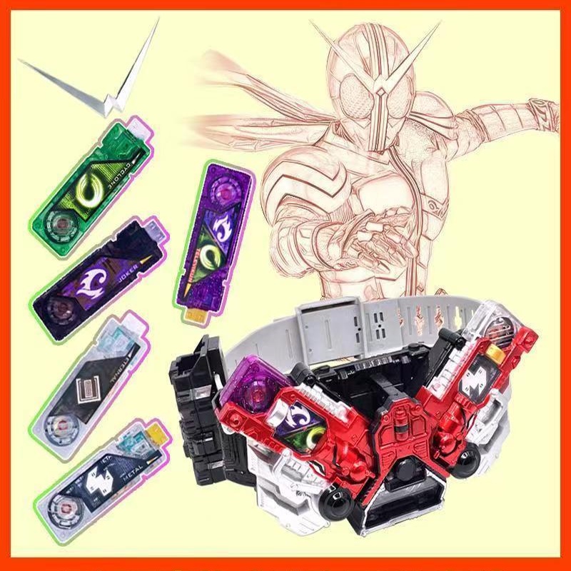 Nhân Vật Kamen Rider W Henshin Belt Ver. 20th DX Có Đai Biến Hình 6 Gai | Shopee Việt Nam