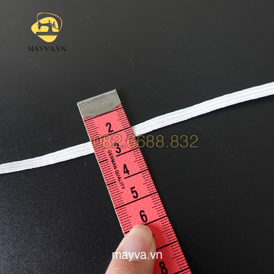 5 Mét Dây thun quần, dây chun quần 3ly 5ly 1cm 2cm 2.5cm 3cm 3.5cm 4cm 5cm - phụ liệu may mặc ...
