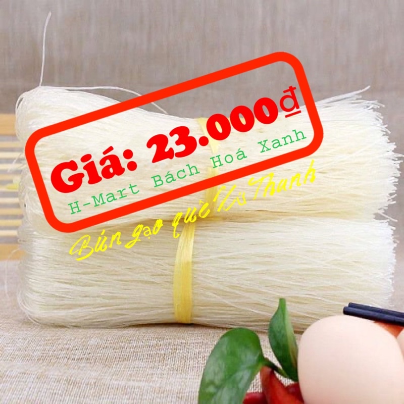 [MIẾN GẠO QUÊ] Miến gạo ngon sạch nhà làm, bún miến khô hàng chuẩn loại ...