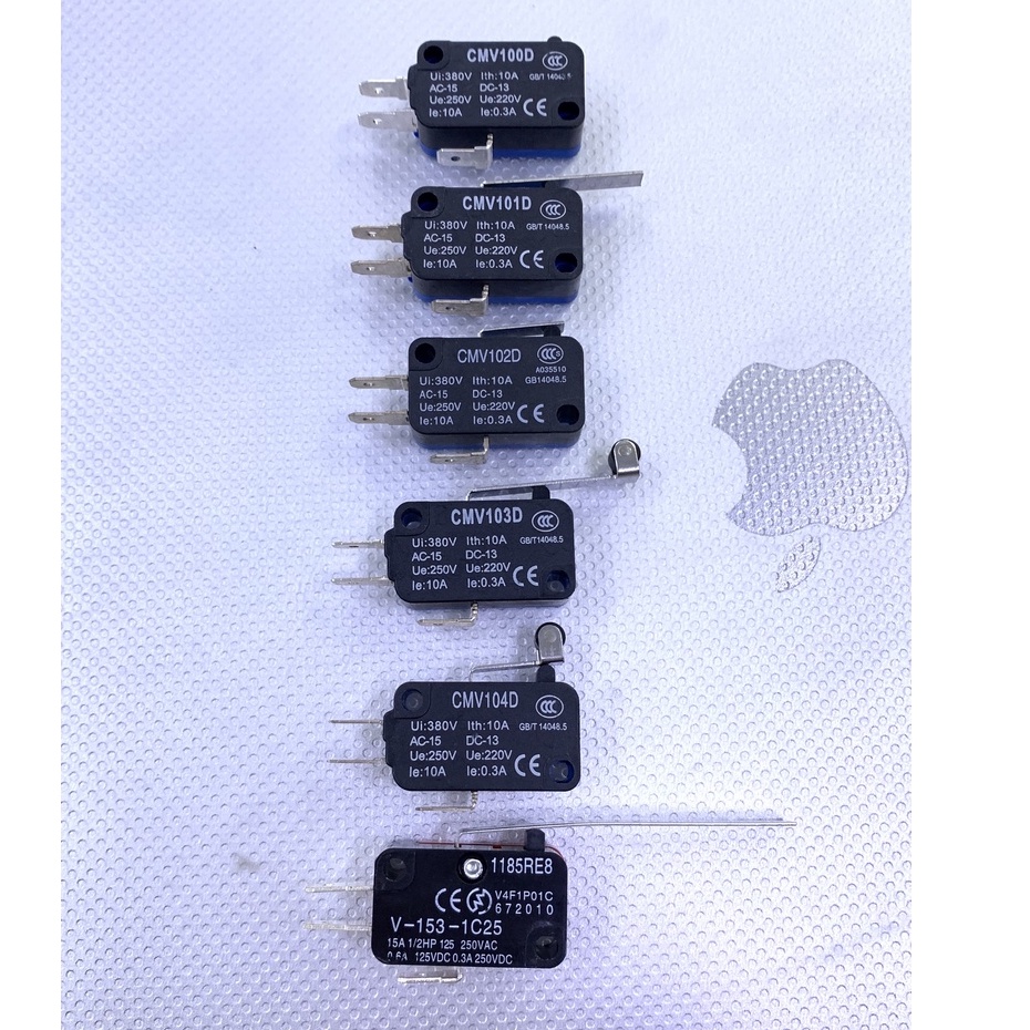 [CNTD] Combo 5 Cái Công Tắc Hành Trình Nồi Cơm Điện Tay Dài Tay Ngắn Có Bánh Xe 100D - 101D ...