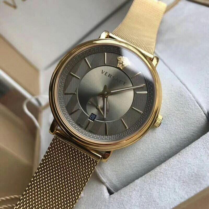 Đồng Hồ Nam Versace V-Circle Gold Stainless Steel Bracelet VBQ070017 | Shopee Việt Nam