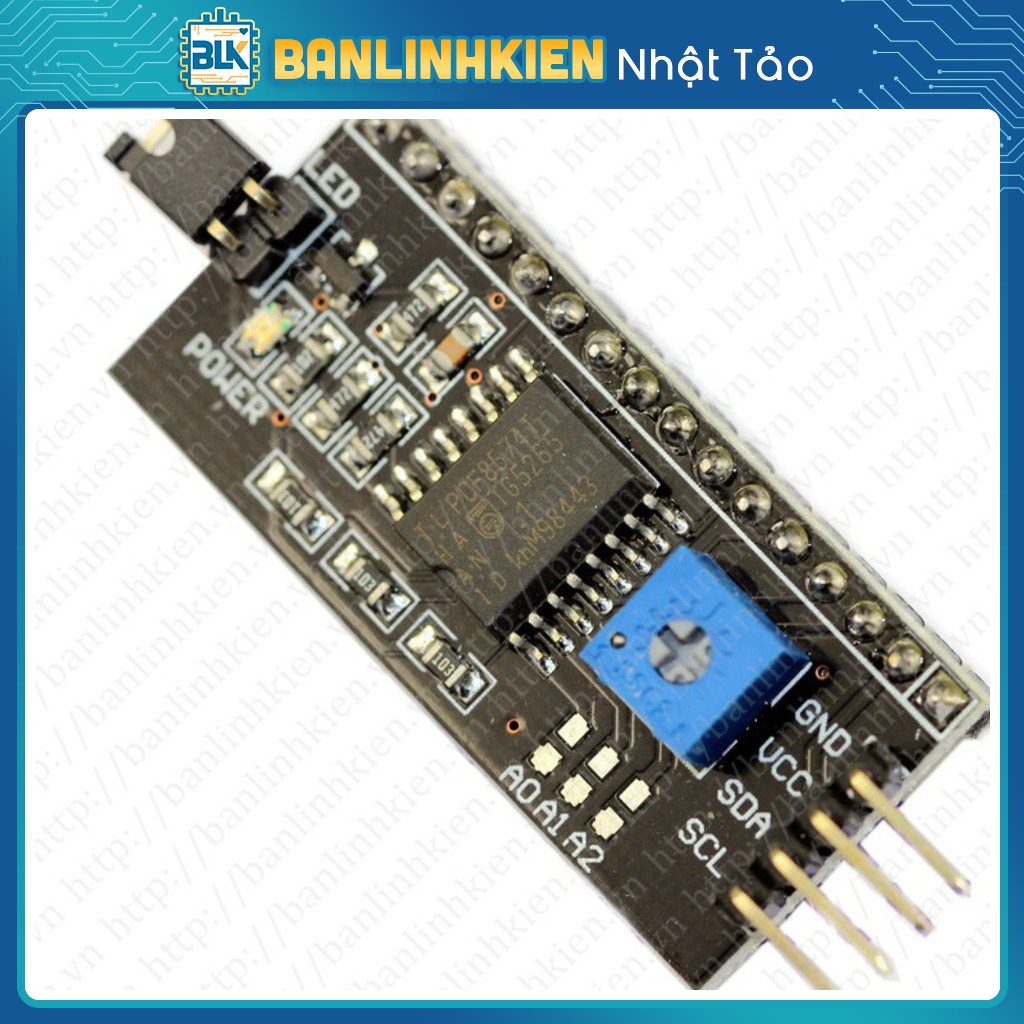 Module Chuyển Đổi I2C Cho LCD1602 Mã LK_02459 | Shopee Việt Nam