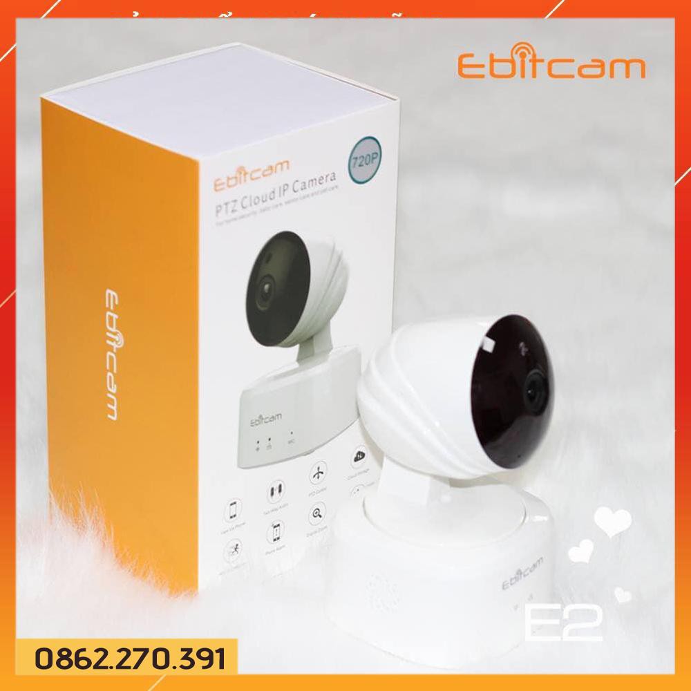 Camera IP Wifi Ebitcam E2-X quay quét FULL HD 1080P + Độ phân giải 2.0 ...