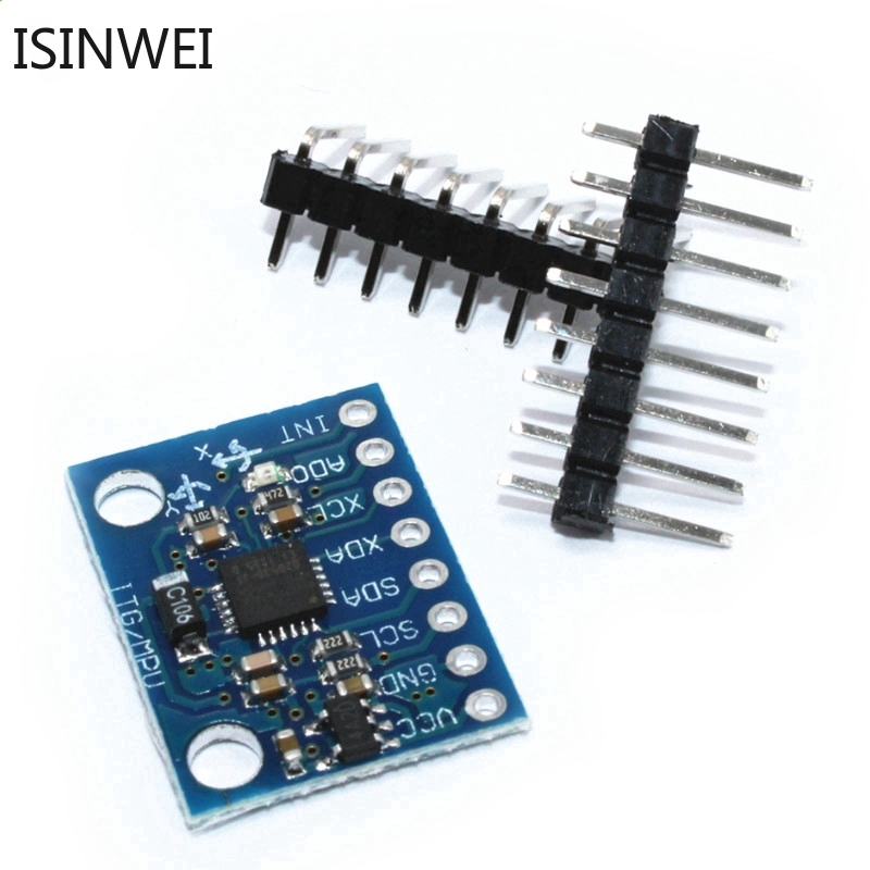 6DOF MPU 6050 GY-521 3 Axis Gyro Accelerometer Sensor Module | Shopee ...