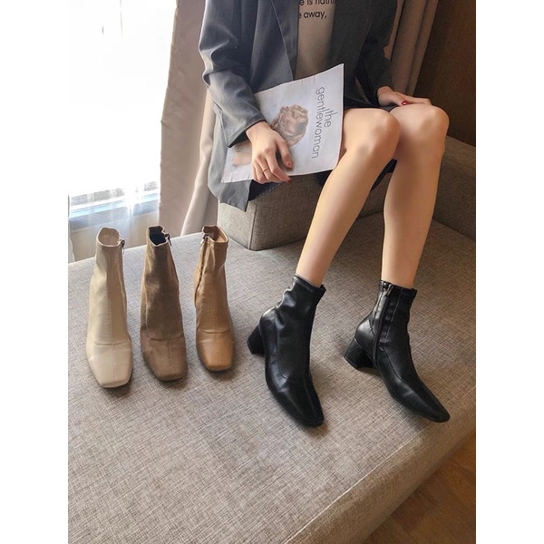 Boot Da Cao Cổ | Shopee Việt Nam