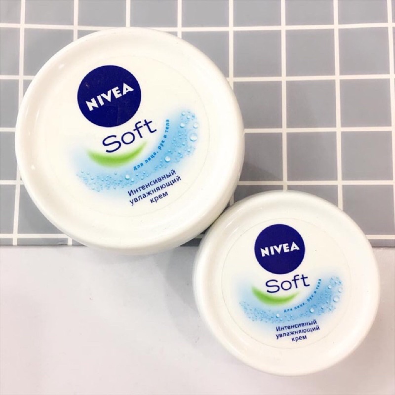 Kem dưỡng thể Nivea Soft 200ml (Mẫu cũ) | Shopee Việt Nam