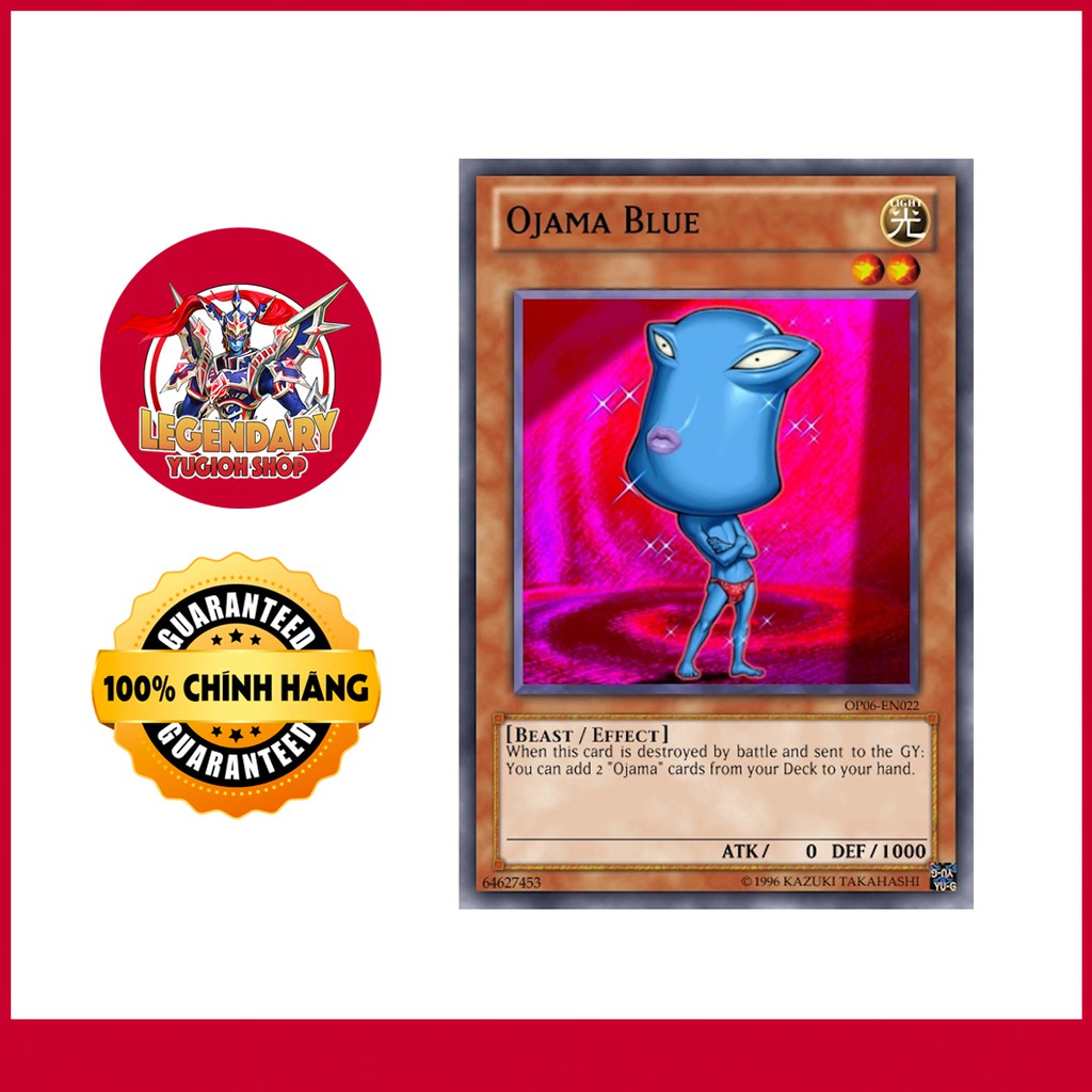 [EN-JP][Thẻ Bài Yugioh Chính Hãng] Ojama Blue | Shopee Việt Nam