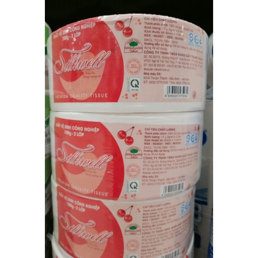 Giấy vệ sinh công nghiệp Silkwell | Shopee Việt Nam