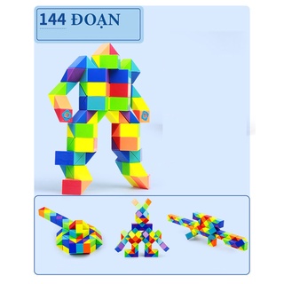 Rubik Rắn Magic Snake 24 / 36 / 48 / 72 / 84 / 96 / 108 /120/ 144 Đoạn ...