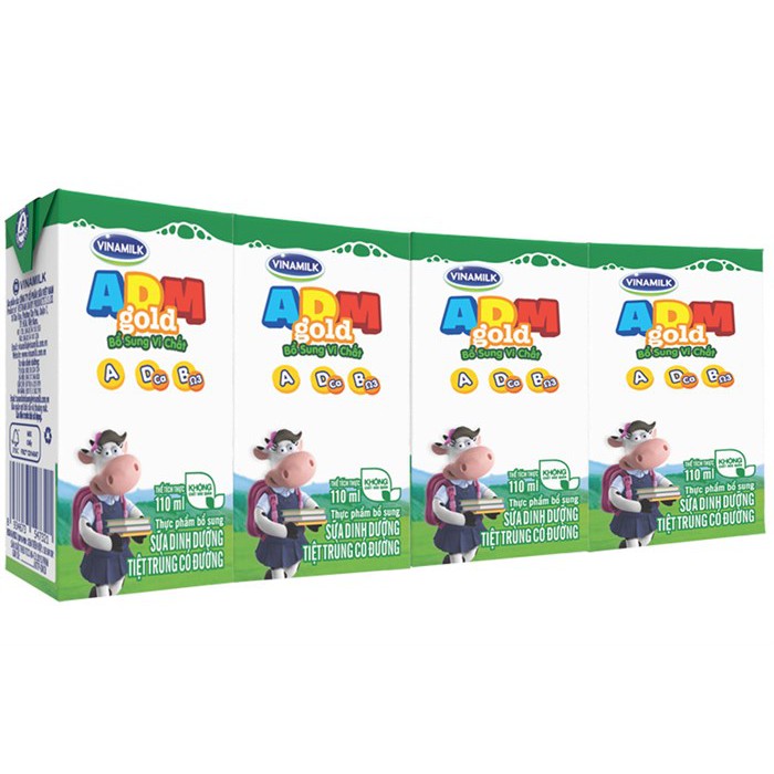 Sữa Vinamilk ADM Gold 110ml (12 lốc/ 1 thùng) | Shopee Việt Nam