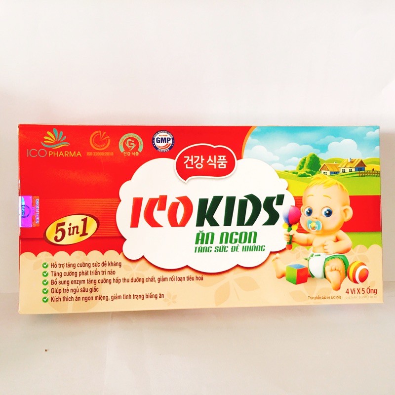 siro Ăn Ngon tăng sức đề kháng ICO KIDS | Shopee Việt Nam