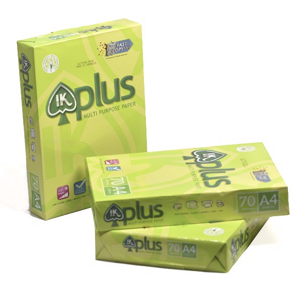 Giấy in/ Giấy photo bịch 500 tờ giấy A4 IK Plus DL70 | Shopee Việt Nam