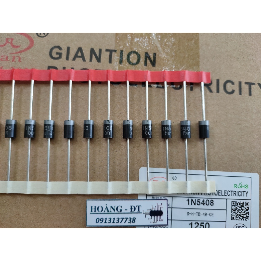 Diode chỉnh lưu 1N5408 (3A) | Shopee Việt Nam