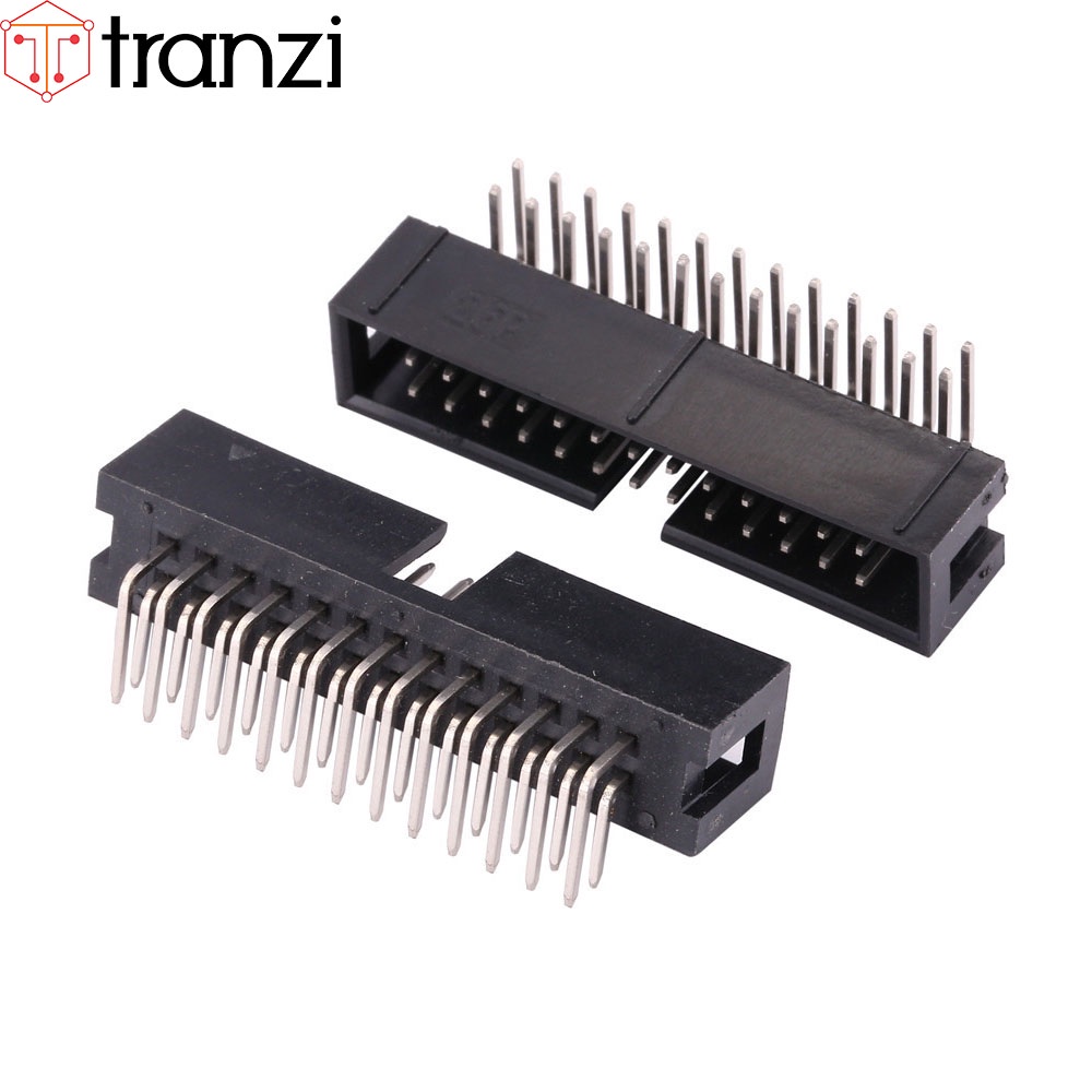 Giắc cắm header 2.54mm IDE IDC DC3 2x13P chân cắm cong đen - túi 5 cái | Shopee Việt Nam