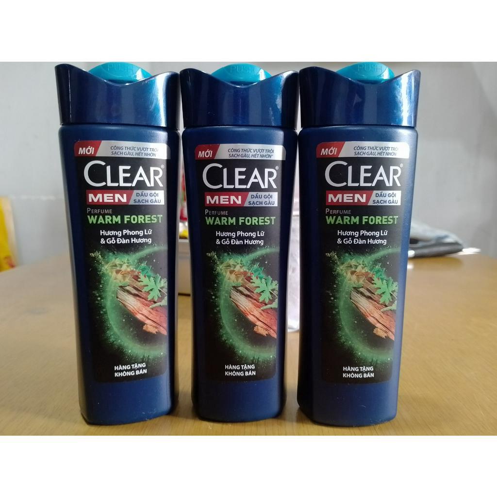 Dầu gội sạch gàu phong lữ và gỗ đàng hương Clear Men Perfume Warm ...