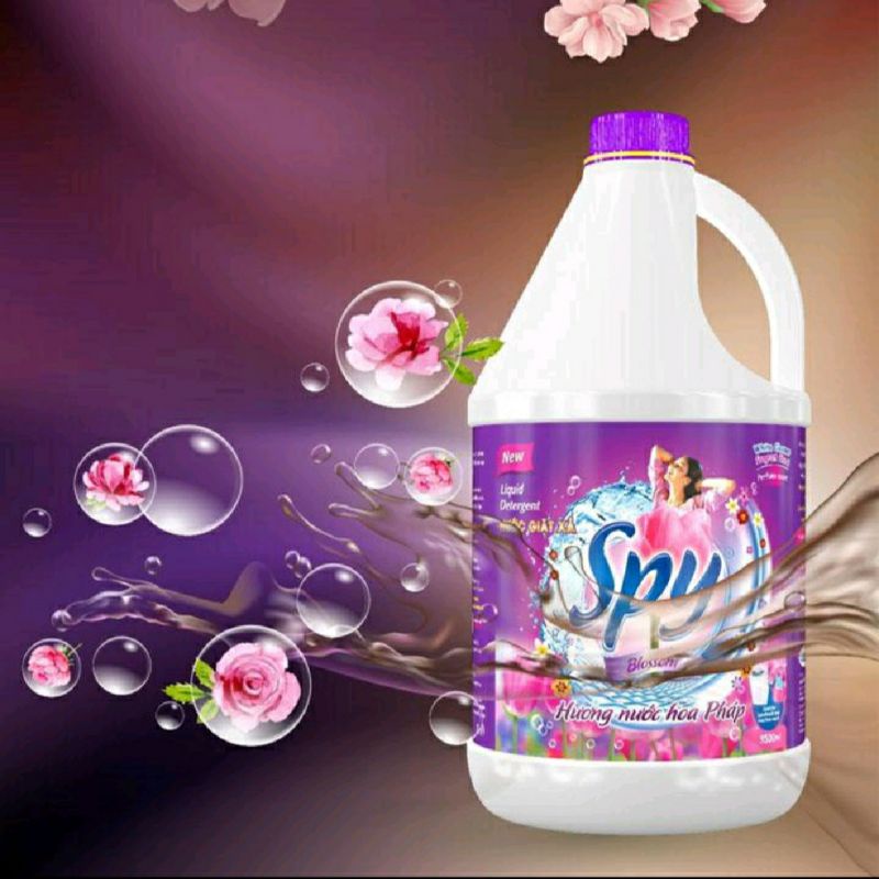 Nước giặt xả SPY Blossom 1L6 - 3,6KG - 4,6KG [ sản phẩm CHÍNH HÃNG] | Shopee Việt Nam