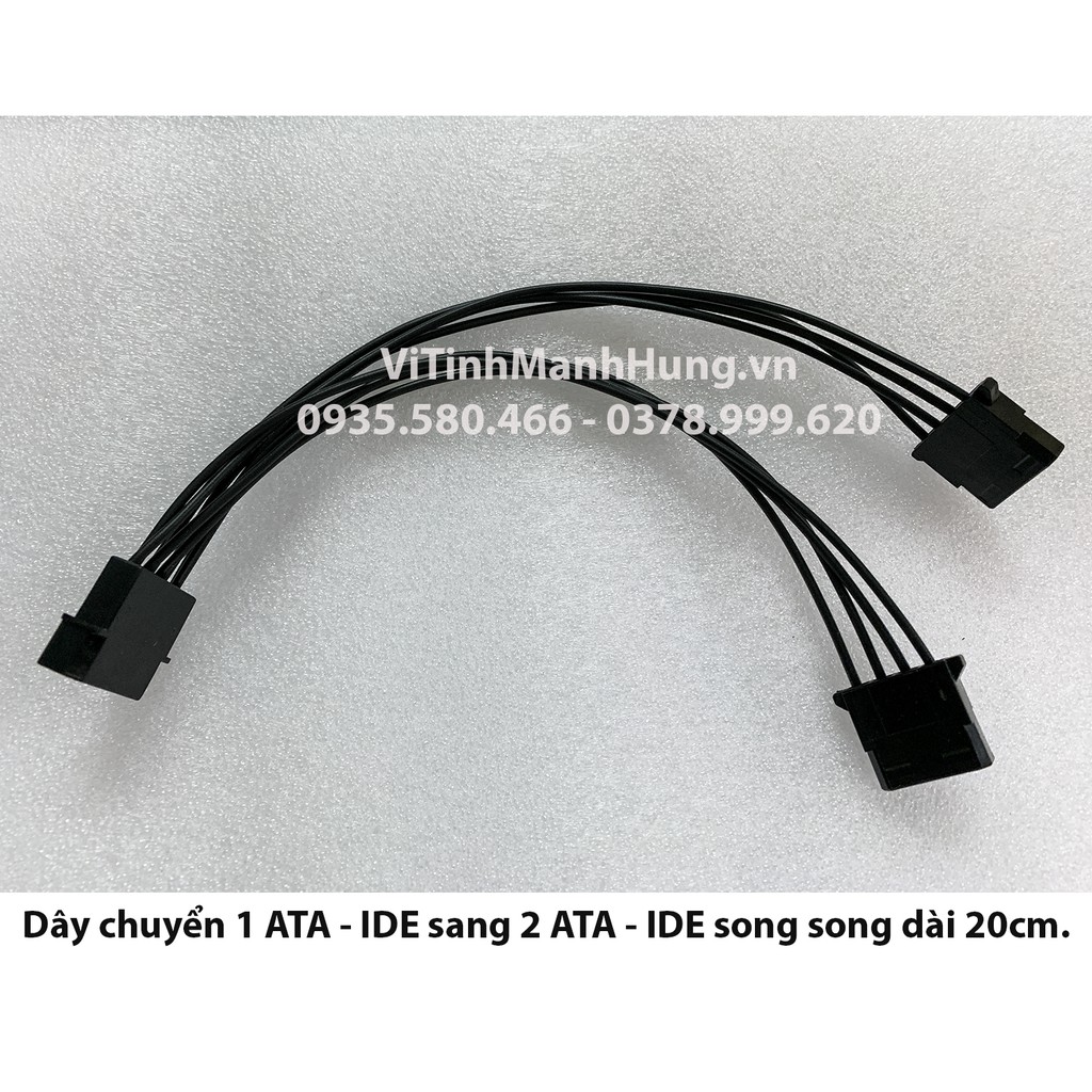 Dây chuyển 1 đầu ATA - IDE sang 2/3 đầu ATA - IDE 4 pin. | Shopee Việt Nam