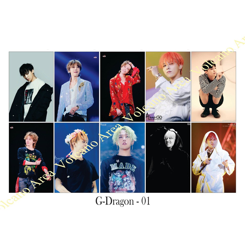 [BIGBANG] Set Sticker G-Dragon GD - 1 mẫu (có nhiều mẫu Kpop) BIG BANG ...