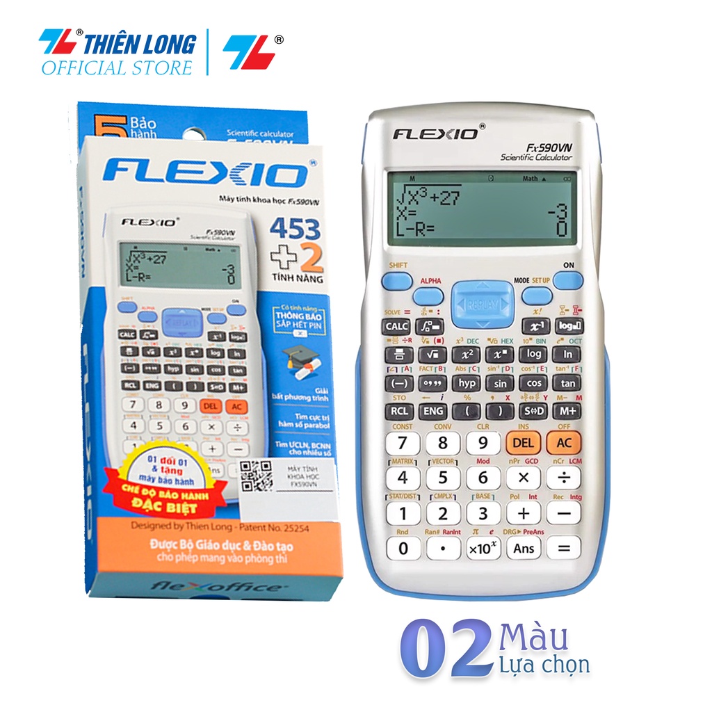 Máy tính khoa học Flexoffice FLEXIO Fx590VN | Shopee Việt Nam