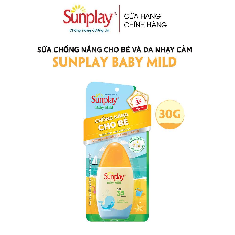 Kem chống nắng Sunplay cho bé từ 6 tháng tuổi và da nhạy cảm, dạng sữa ...