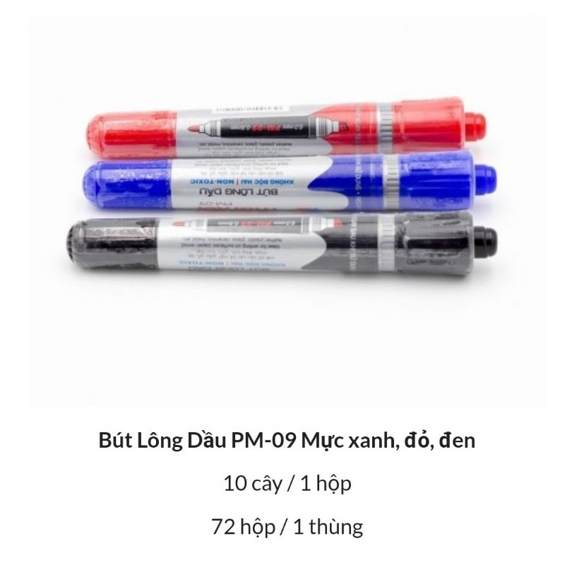 BÚT LÔNG DẦU PM09 CHÍNH HÃNG THIÊN LONG | Shopee Việt Nam