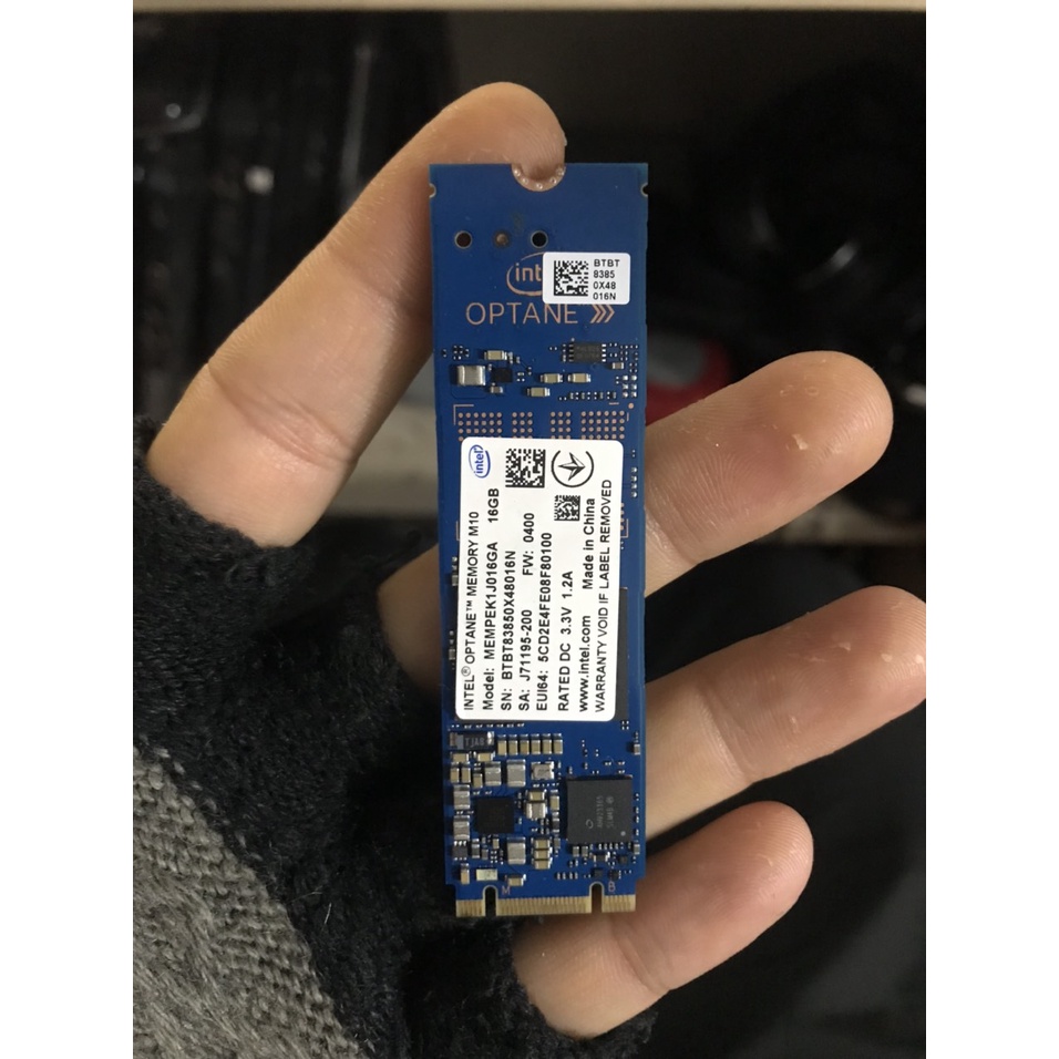 Intel optane 16gb thế hệ hai hỗ trợ cache ổ cứng thành SSD memory ...