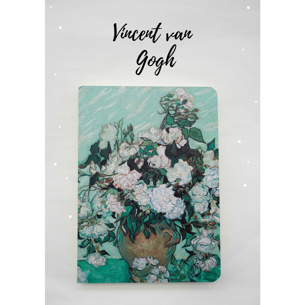 Sổ tay Vincent van Gogh - bìa trơn gáy chỉ | Shopee Việt Nam