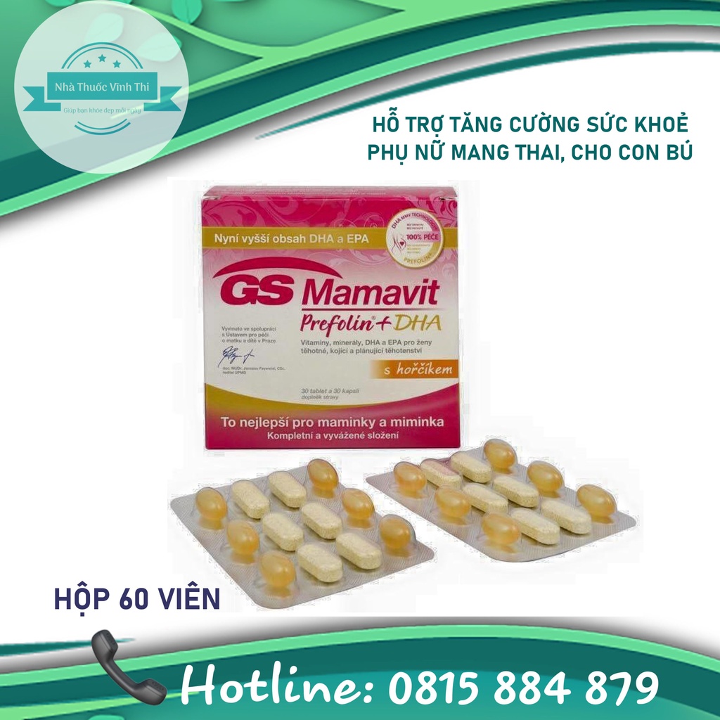 [Chính Hãng, Kèm Quà] GS MAMAVIT - Giúp Bổ Sung Vitamin, Khoáng Chất ...