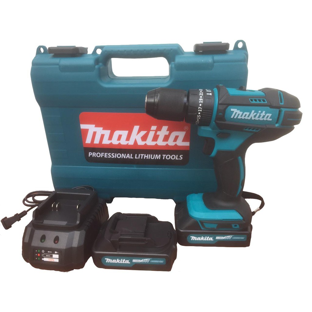 Máy Khoan Pin Makita 36v có Búa .MÁY KHOAN PIN CẦM TAY 36v | Shopee Việt Nam