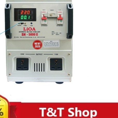 Ổn áp Lioa 5KVA dải 150 New 2020( SH-5000II New 2020) | Shopee Việt Nam